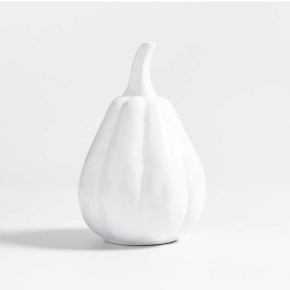 Crate&Barrel | Accents | Cratebarrel Small White Ceramic Gourd | Poshmark